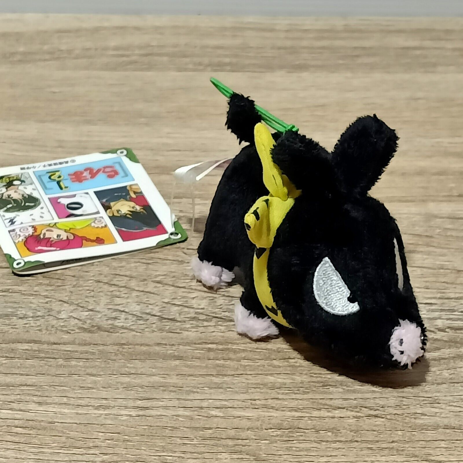 Ranma 1/2 P Chan Ryoga Hibiki Black Pig Plush Mascot Toy SK Japan 3.5 ...