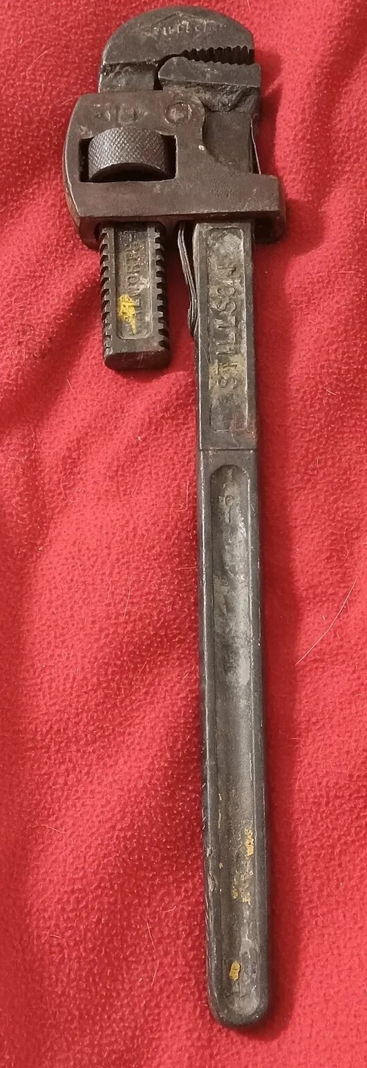 Stillson 16" STILLSON WALWORTH PIPE WRENCH Monkey Wrench Boston USA ...