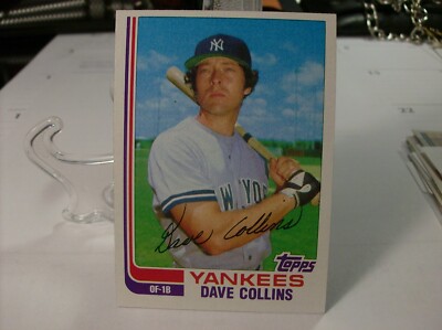 1982 Topps Traded #20T - Dave Collins - New York Yankees 82-1943 | eBay