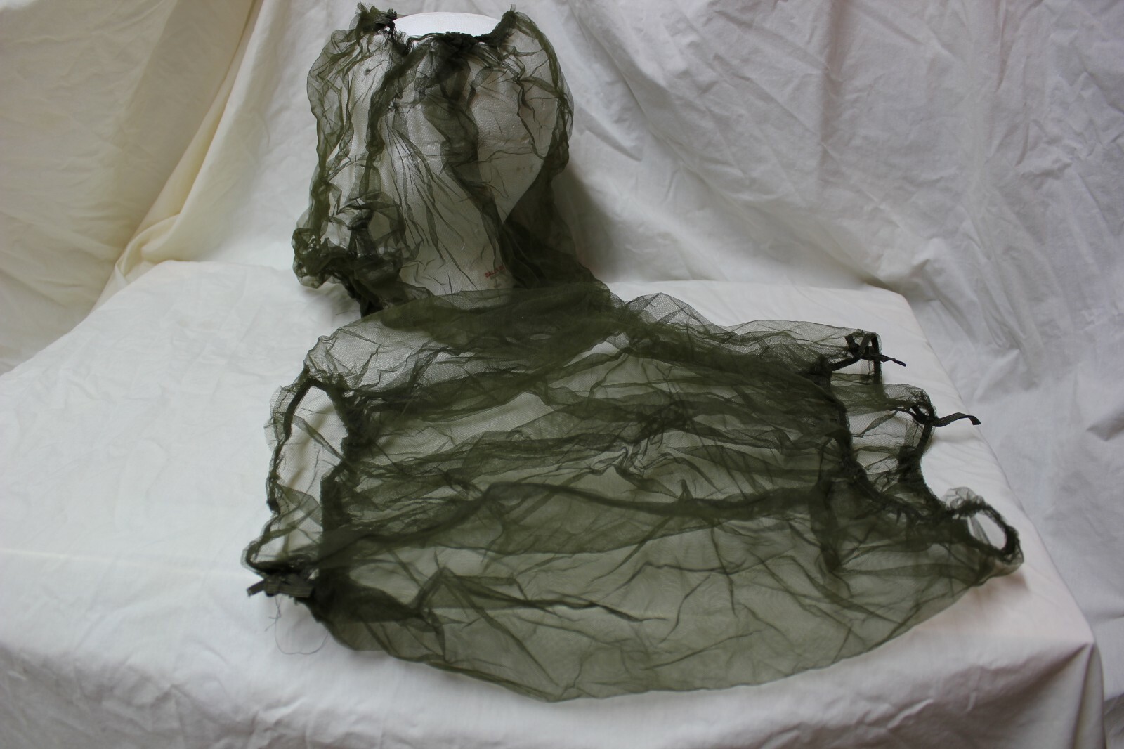 US Military Issue ORIGINAL Army USMC MOSQUITO HEAD NET Mosquito Netting ...