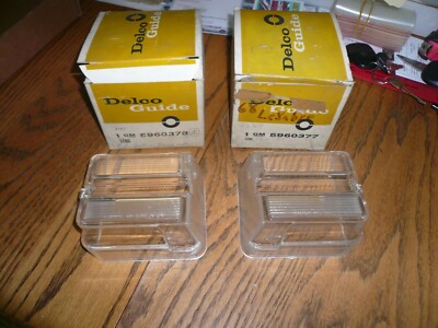 1968 BUICK LESABRE BACKUP LAMPS Left & Right P/N 5960377 & 5960378 NOS ...