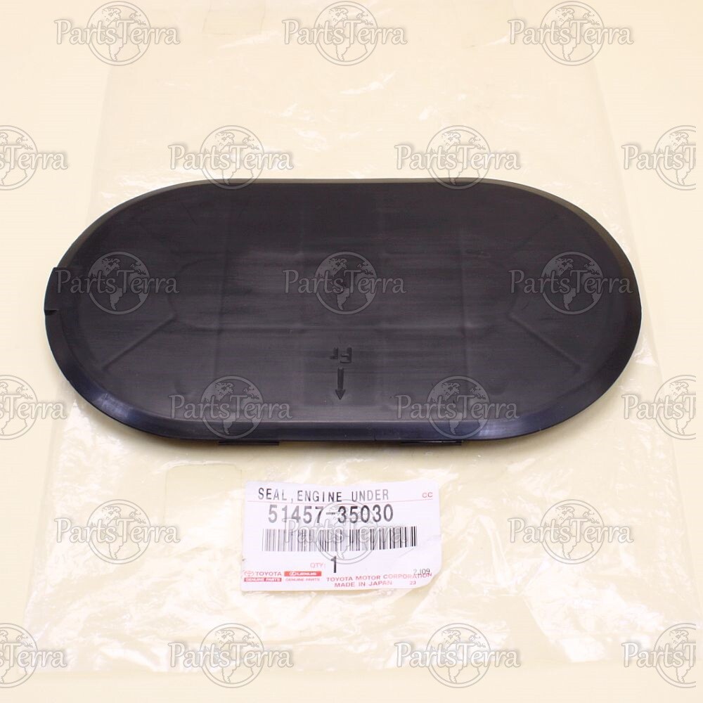 51457-35030 NEW GENIUNE OEM TOYOTA 03-09 BLACK PLASTIC SEAL UNDER ...