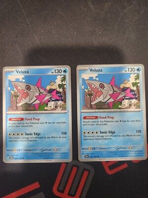 2X - Pokemon TCG Card: VELUZA 45/142 | Uncommon | Stellar Crown | NM ...