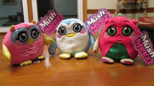 MushMeez 6" moldable Squishy plush NWT Mush Meez set of 5 | eBay