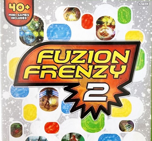 Fusion Frenzy 2 XBox 360 Live Video Game With Manual 40 Mini Games E31 ...