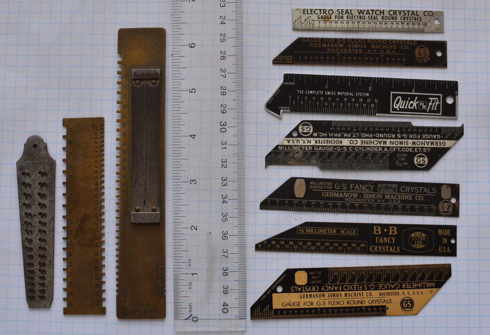 Watchmaker TOOLS 27-LOT K&D Levin Parallel Posing Balance Truning ...