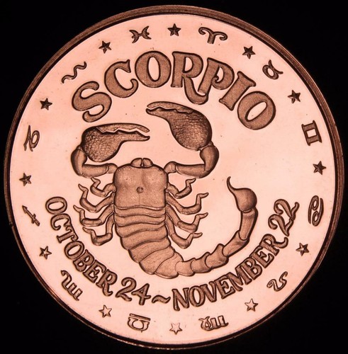 1 oz Copper Round - Scorpio | eBay