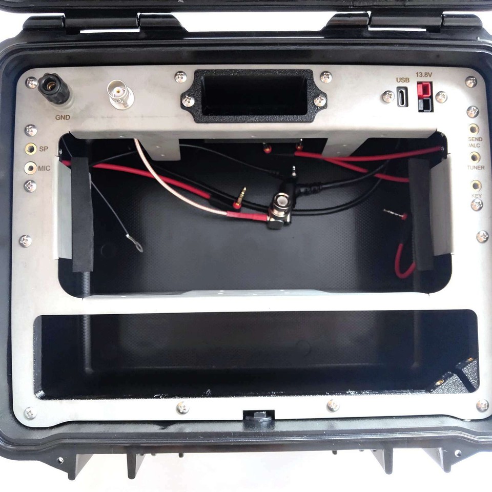 Waterproof Box for Outdoor Survival Radio Emergency Communication ICOM ...