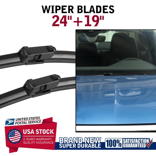 Top Lock Front Windshield Wiper Blade 24''+19'' For VW Automobile ...