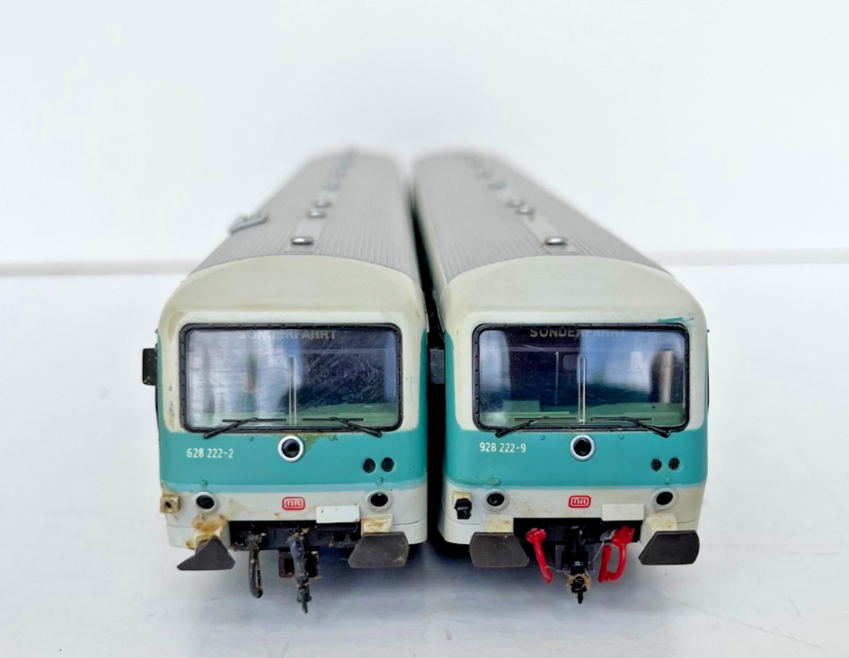 HO Scale Model Train Cars Fleichmann German Self-propelled passenger ...