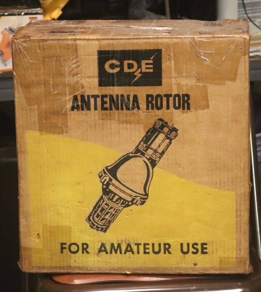CDE CD-44 Antenna Rotor Rotator w/Control Hardware HAM NOS New OB+TV ...