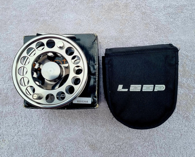 Loop, Sweden Evotec HD 9/13 large arbor fly reel 4 3/8", RHW BRAND NEW ...