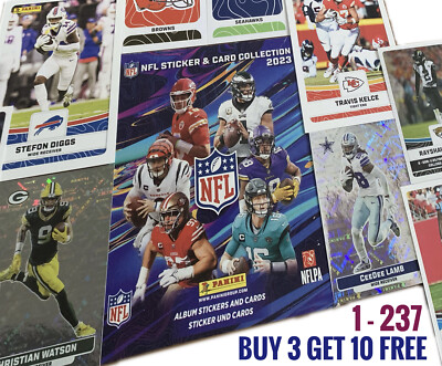 Panini NFL 2023/24 American Football STICKERS, Buy 3 Get 10 Free | eBay UK