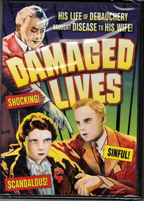 Damaged Lives 1933 DVD Edward G Ulmer, Diane Sinclair brand new, still sealed 89218451798| eBay
