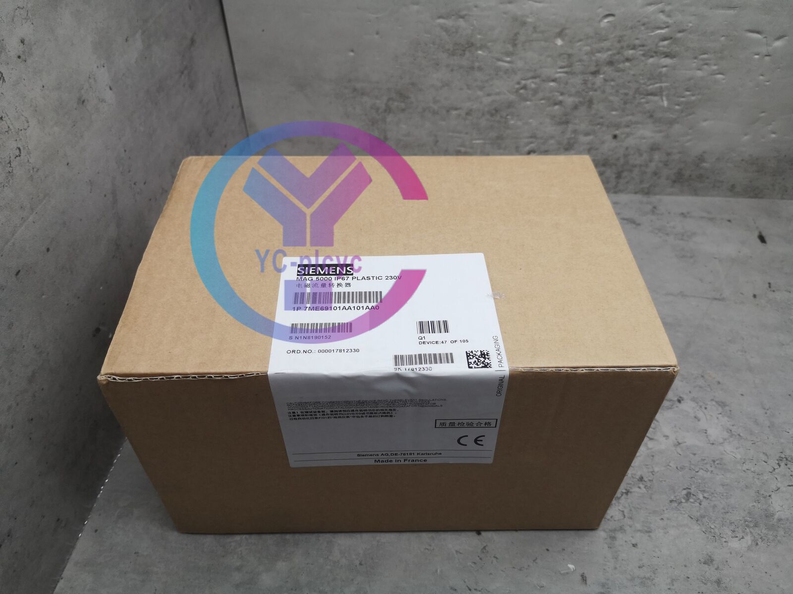 1PCS Siemens MAG 5000 Transmitter SITRANS F M Flow Meter 7ME6910-1AA10 ...