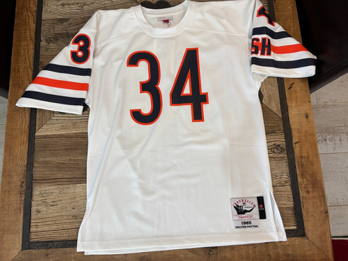 Authentic Mitchell & Ness 1985 Walter Payton Chicago Bears Jersey 44/L ...