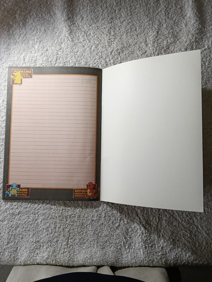 Pikachu Pokemon Notebook Showa Note Promo Gold Japanese Nintendo B5623 ...
