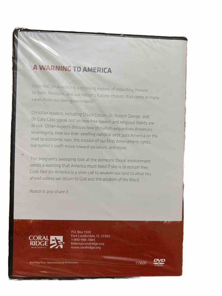 Code Red For America , New Sealed DVD | eBay