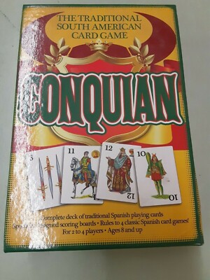 Conquin The Traditional South American Card Game | eBay