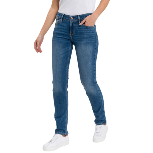 Cross Women's Jeans Rose Straight Leg N487-061 In Mid Used Blue | eBay