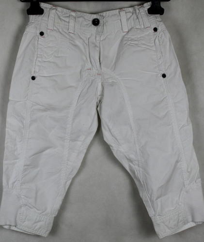 Manguun Capri Pants Summer Trousers IN White, Girl Gr.140, Very Good ...