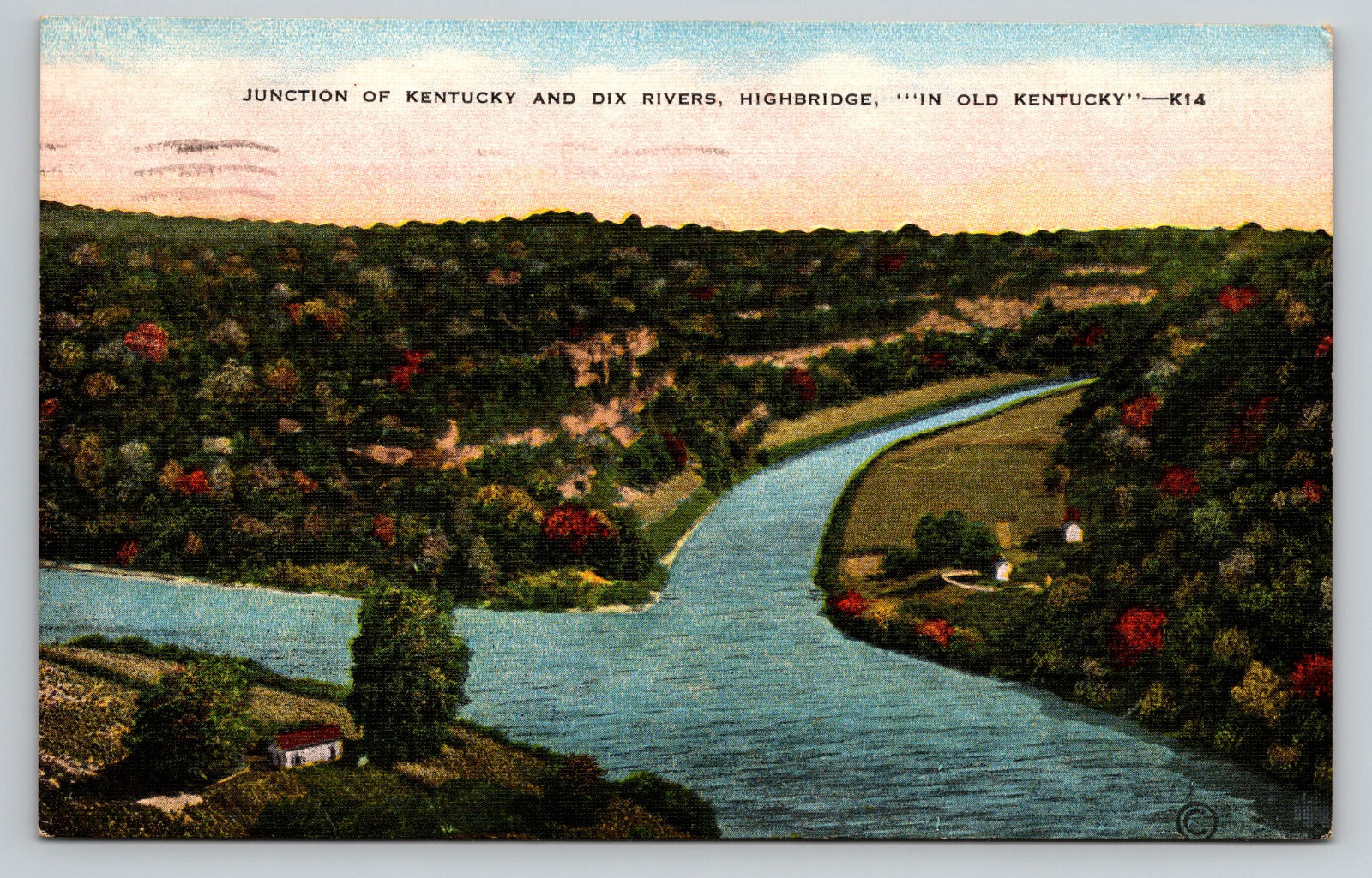 Highbridge Kentucky Junction of Kentucky and Dix River Posted KY ...