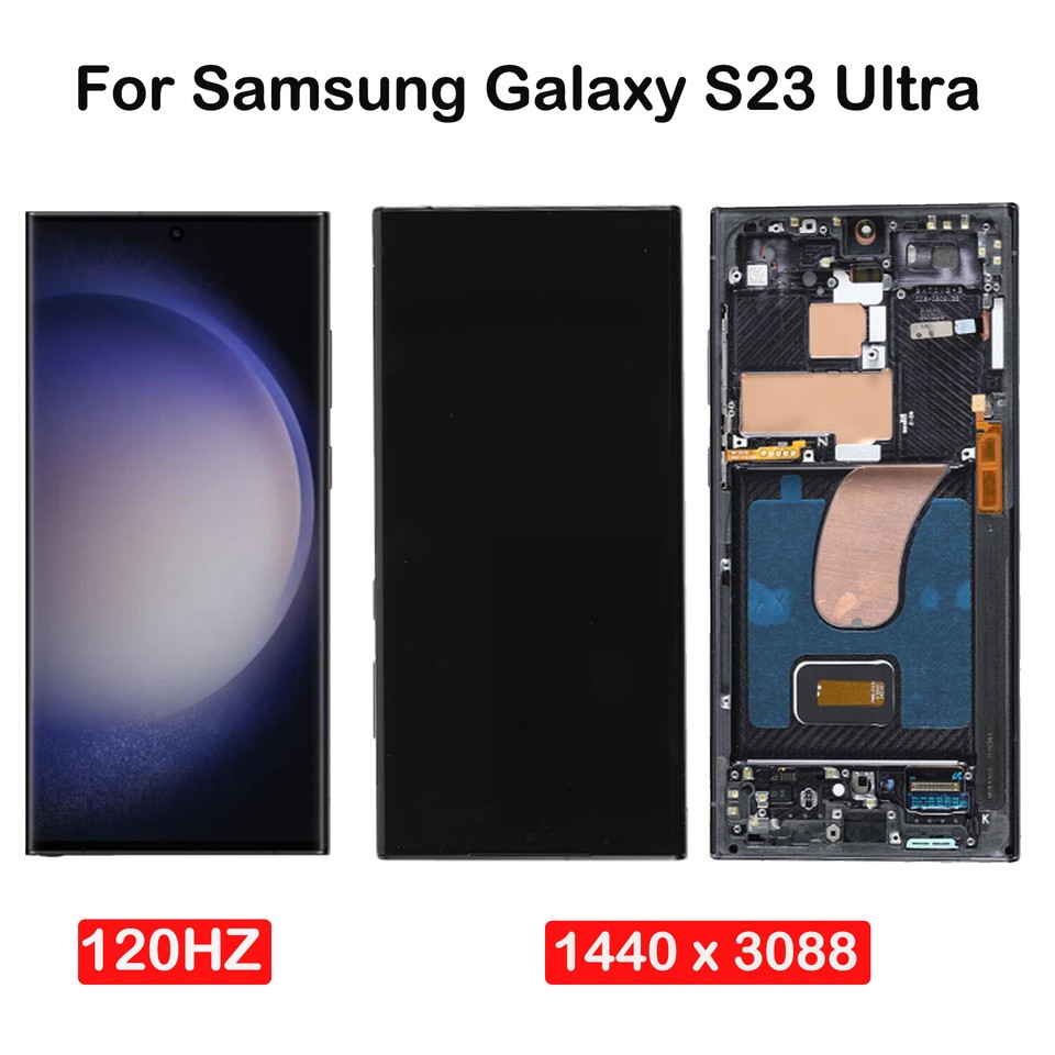 LCD/OLED Display Screen Replacement For Samsung Galaxy S23/S23 FE/Plus ...