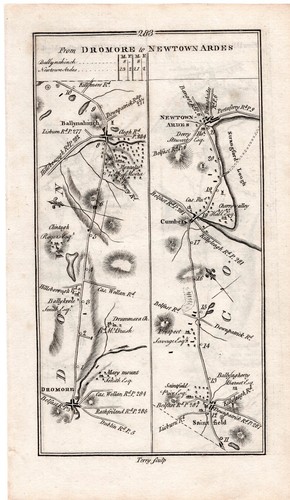 Taylor Skinner Ireland Map Dromore Ballynahinch Clough Newtownards ...