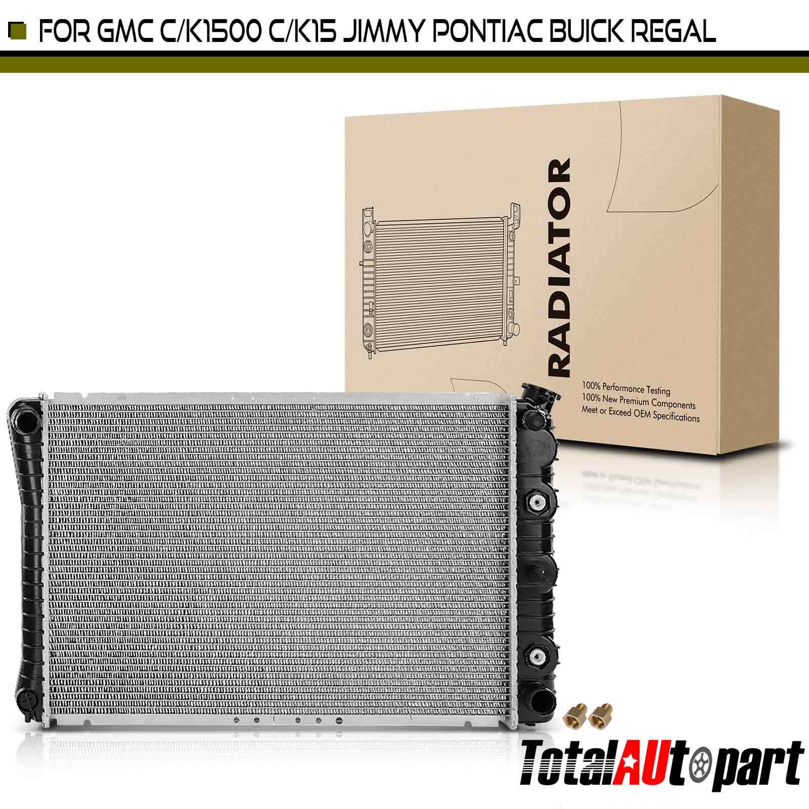 Automatic Radiator w/Oil Cooler for Cadillac Seville GMC C15/C1500 ...