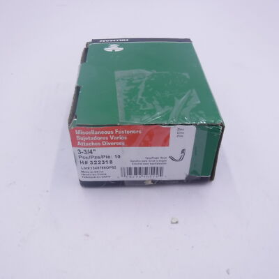 Set of 10 Hillman 3-3/4" 322318 Tarp and Rope Hook Blunt End | eBay