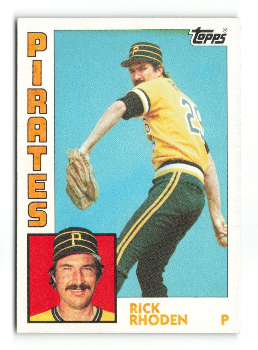 1984 Topps Rick Rhoden #485 Pittsburgh Pirates Baseball Card | eBay