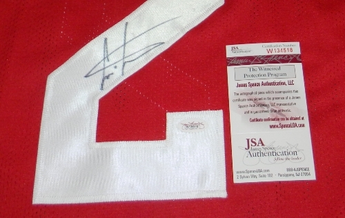 CRIS CARTER OHIO STATE BUCKEYES SIGNED AUTOGRAPHED #2 RED JERSEY JSA | eBay
