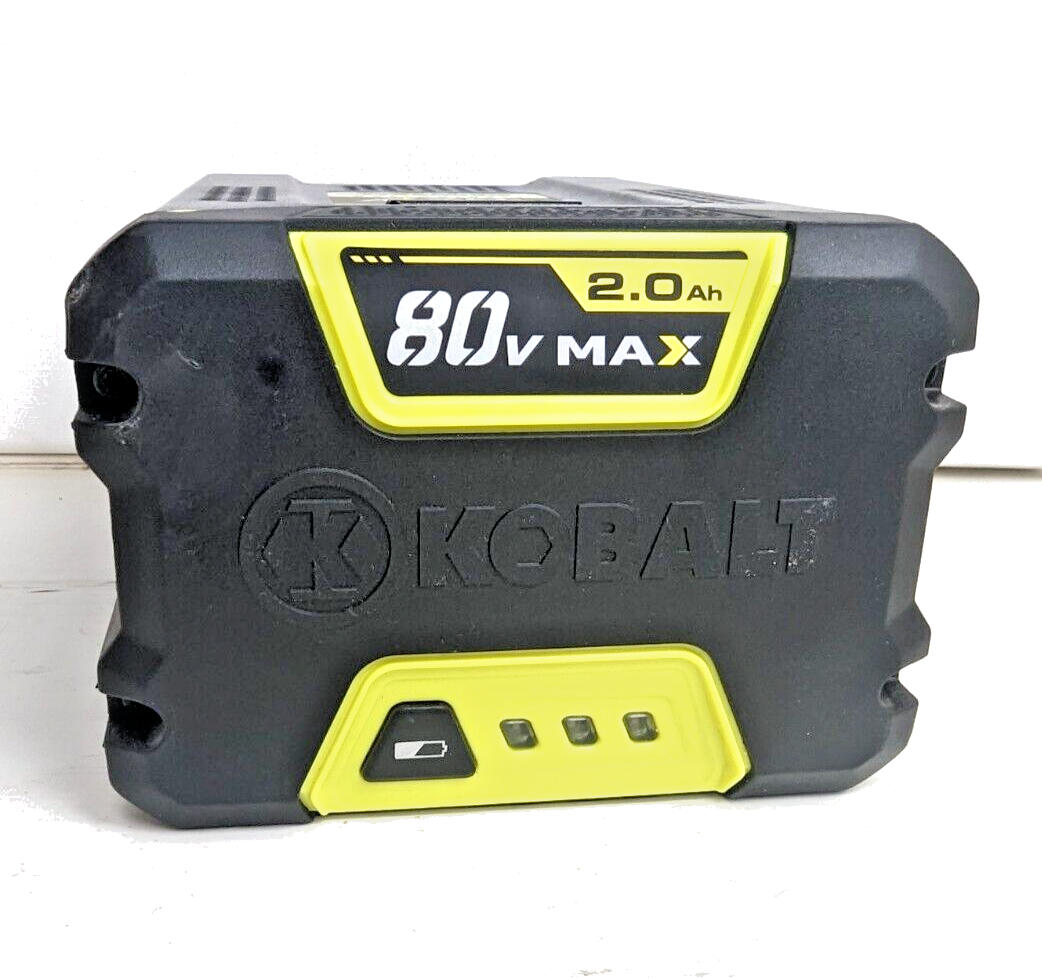 Kobalt KB280-06 80V MAX 2.0Ah Lithium-Ion Battery PARTS or REPAIR Only ...