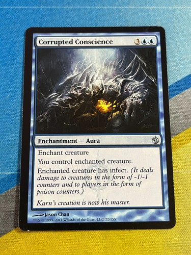 Magic the Gathering MTG Mirrodin Besieged CORRUPTED CONSCIENCE | eBay