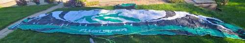 Flysurfer Speed 3 Deluxe 12 meter foil Kite + Bar + Bag + Dakine ...