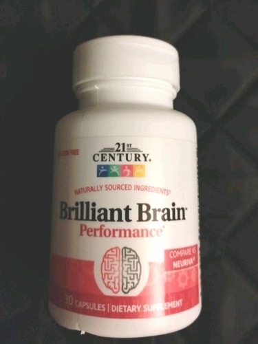Brilliant Brain Performance 30Capsule Nutritional Supplement 21stCentury exp4/27 | eBay