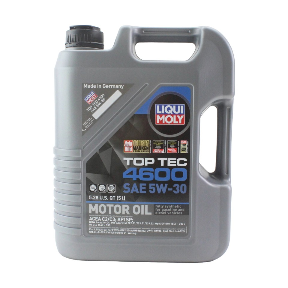 7L Liqui Moly Top Tec 4600 5W-30 Mann Engine Oil Change Kit for S-Type ...
