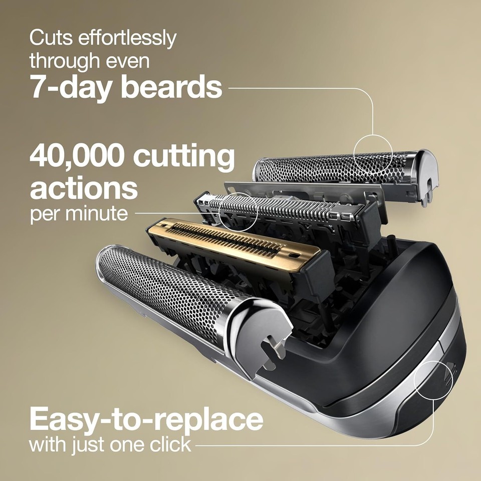 92B Electric Replacement Shaver Head for Braun Series 9 9290cc 9291cc ...
