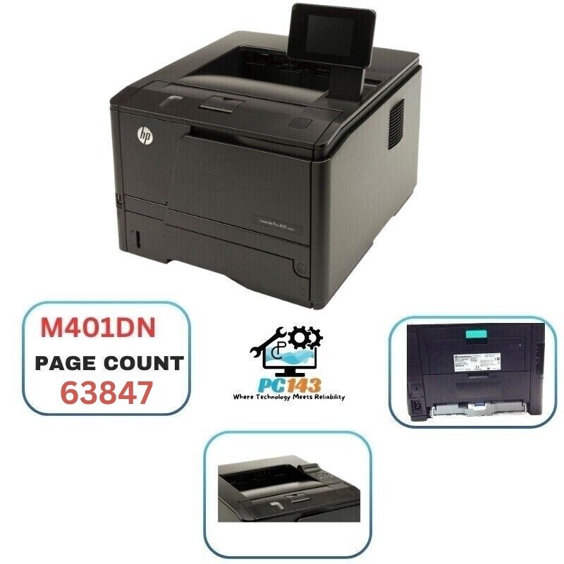 Printers 400 HP LaserJet Pro 400 M401N Monochrome Laser Printer