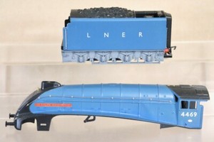 HORNBY REPAINTED BODY for LNER BLUE CLASS A4 LOCOMOTIVE 4469 SIR RALPH ...