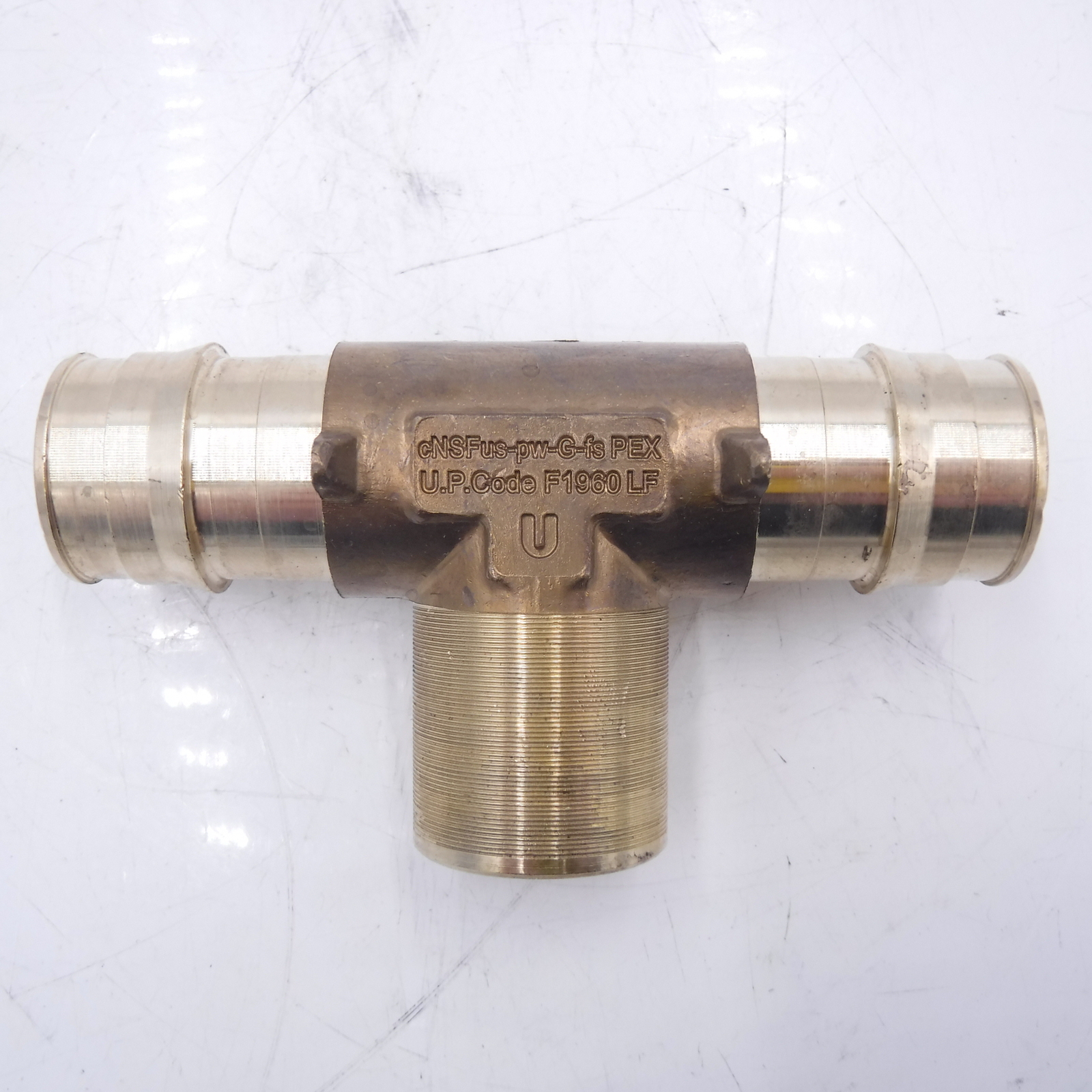 UPONOR LF7701010 Brass Adapter Tee 1x1 Propex x 1/2" FNPT | eBay