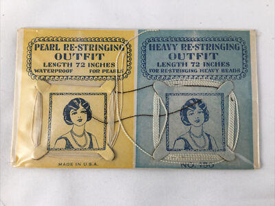 Vintage Pearl Re-Stringing Outfit | eBay