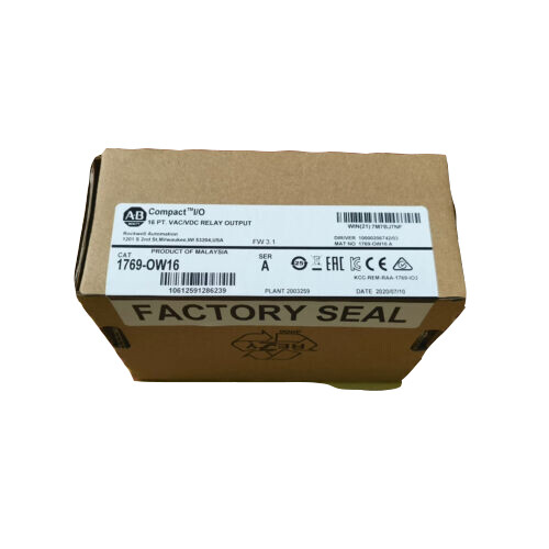 CompactLogix 16-Point AC/DC Relay Output Module 1769OW16 Allen Bradley ...