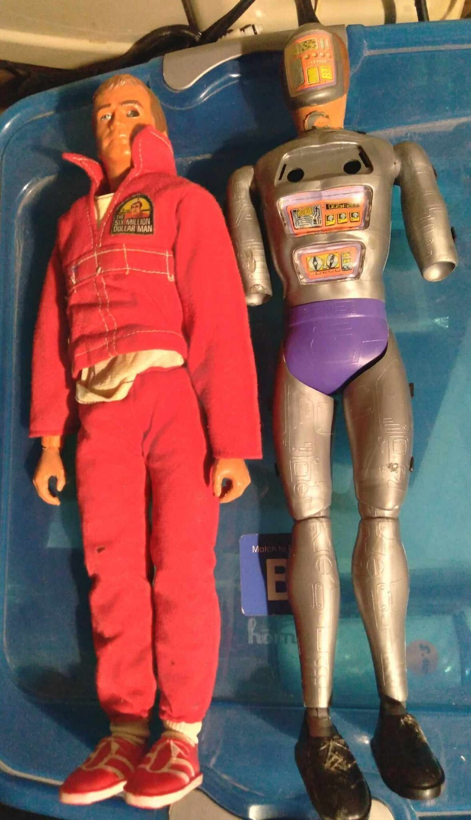 VINTAGE SIX MILLION DOLLAR MAN AND MASKATRON ACTION FIGURES | eBay