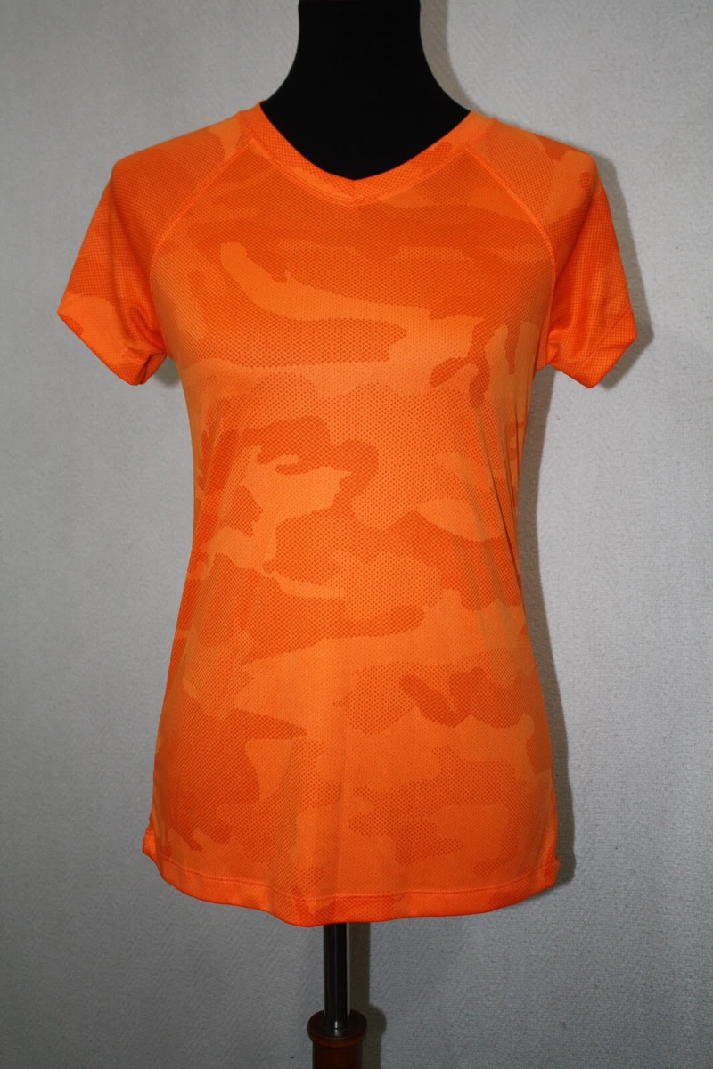 Orange Digital Camo Shirt
