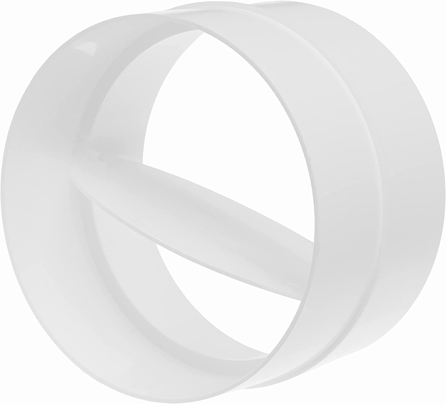 4" Inch Back Draft Blocker, Backdraft Damper Dryer Vent Hose, Inline ...