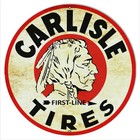 Carlisle Tires Vintage Metal Sign 14x14 | eBay