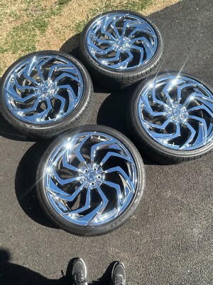 Rims and tires 24 inch set of 4 | eBay