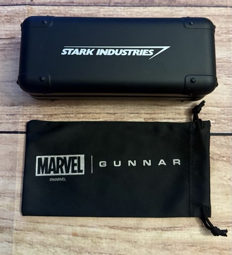 Marvel Gunnar Tony Stark Industries Sunglasses Replacement Case Dust ...