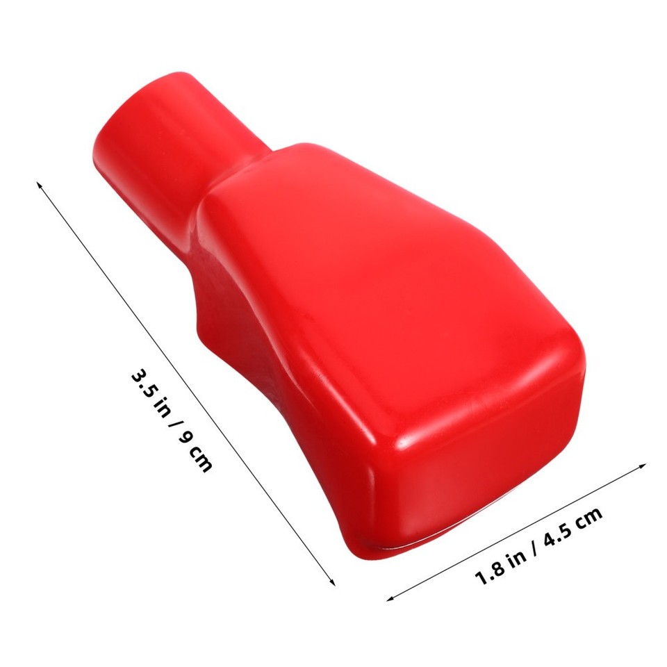 2 PCS Universal Car Positive Battery Terminal Covers Post Flexible ...